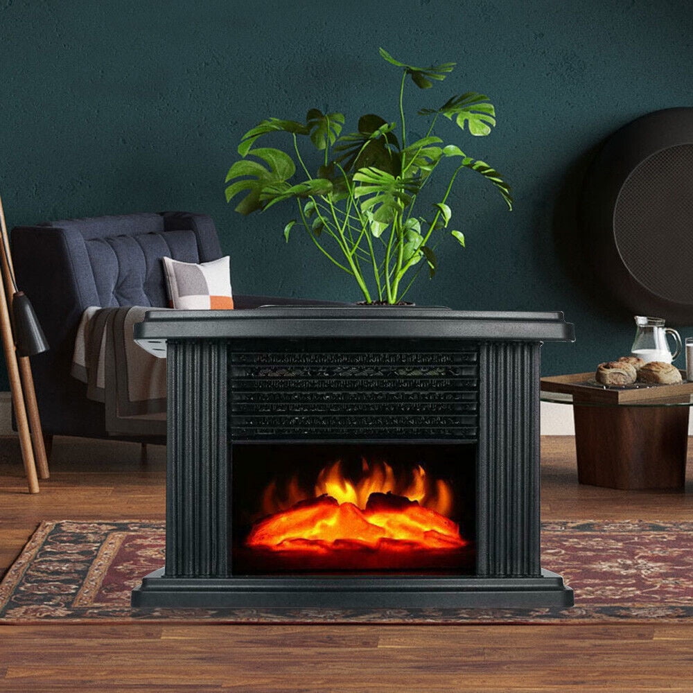 Heating Box 3D Flame Stove Log Burner Portable - Walmart.com