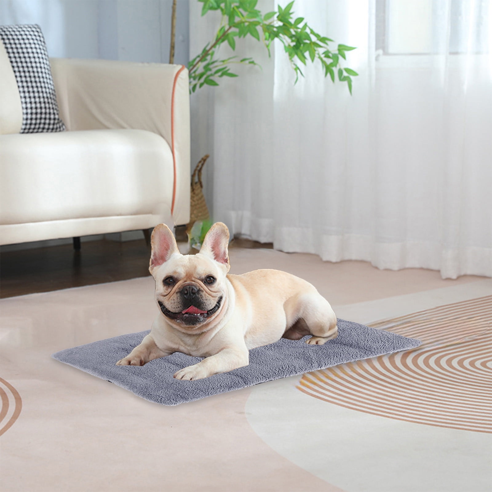 Heating Dog Bed Pad, Self Warming Mat, Fleece Material, Heat Therapy ...