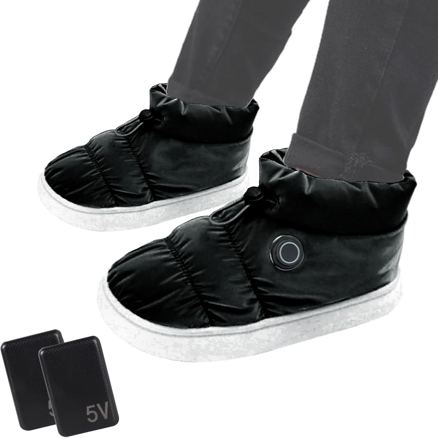 Heating Foot Warmer Shoes,Portable Foot Warmer Winter - Heated Shoes ...