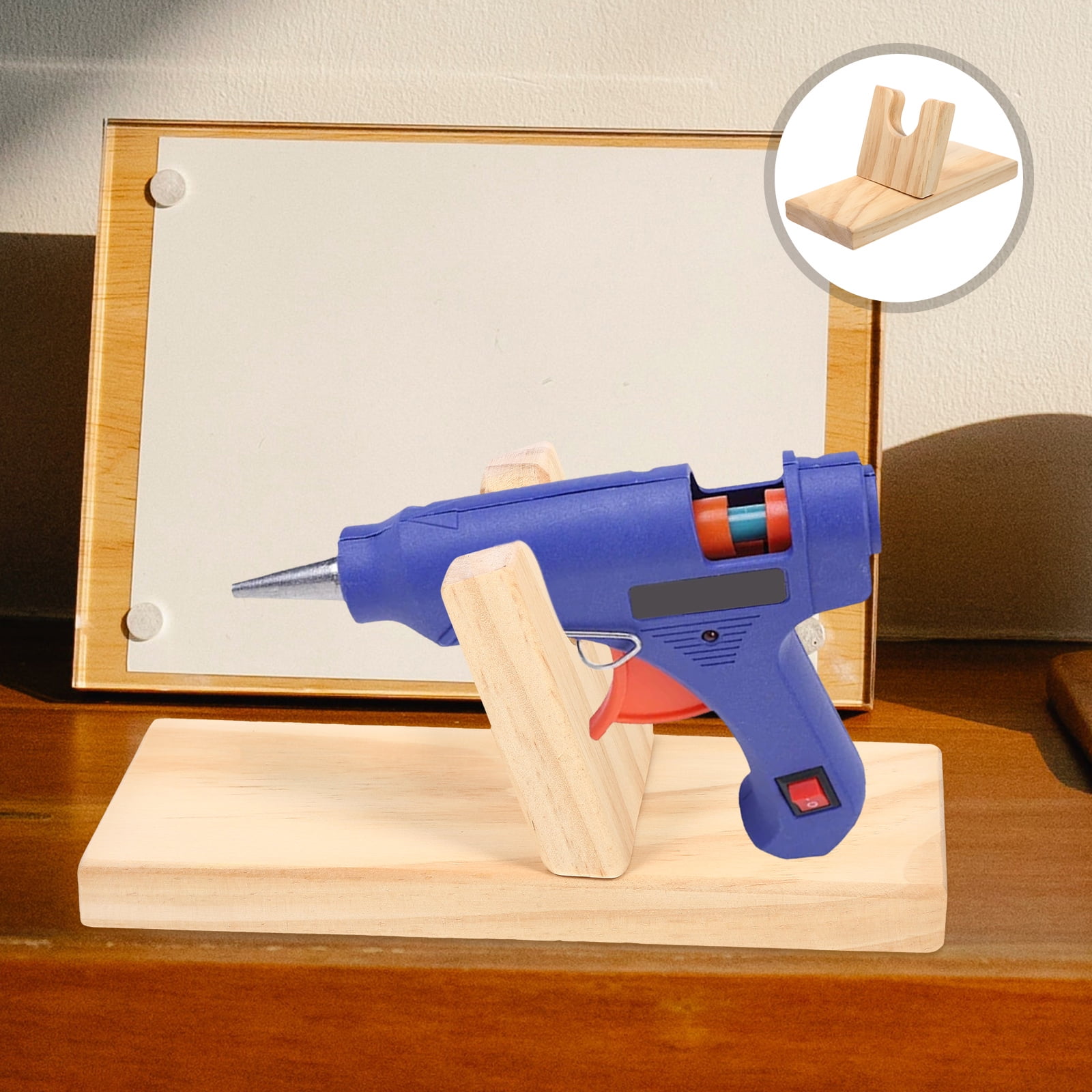 Heating Hot Glue Machine Fixing Rack Hot Glue Sprayer Shelf - Walmart.com