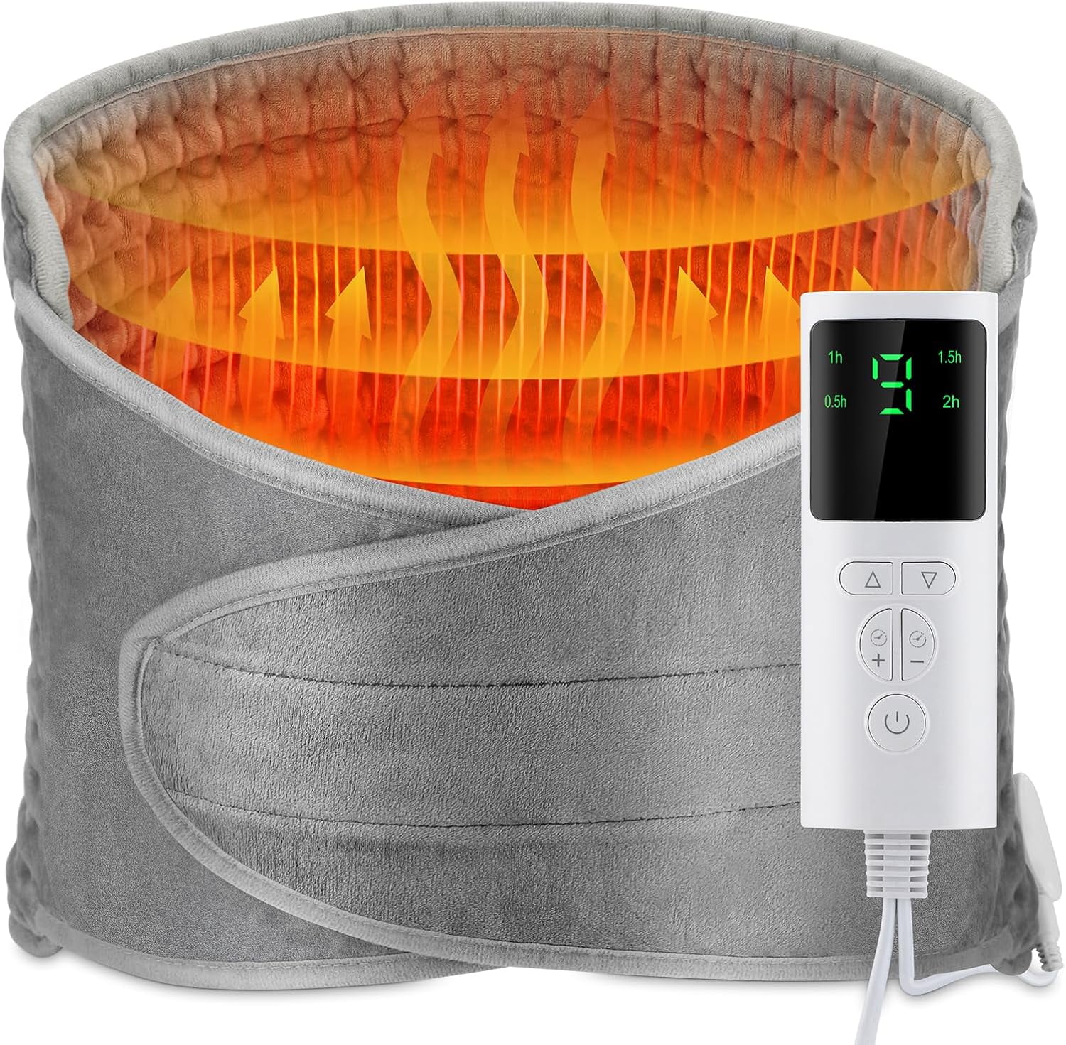 Heating Pad for Back, FSA or HSA Eligible Electric Wrap Around Heating ...