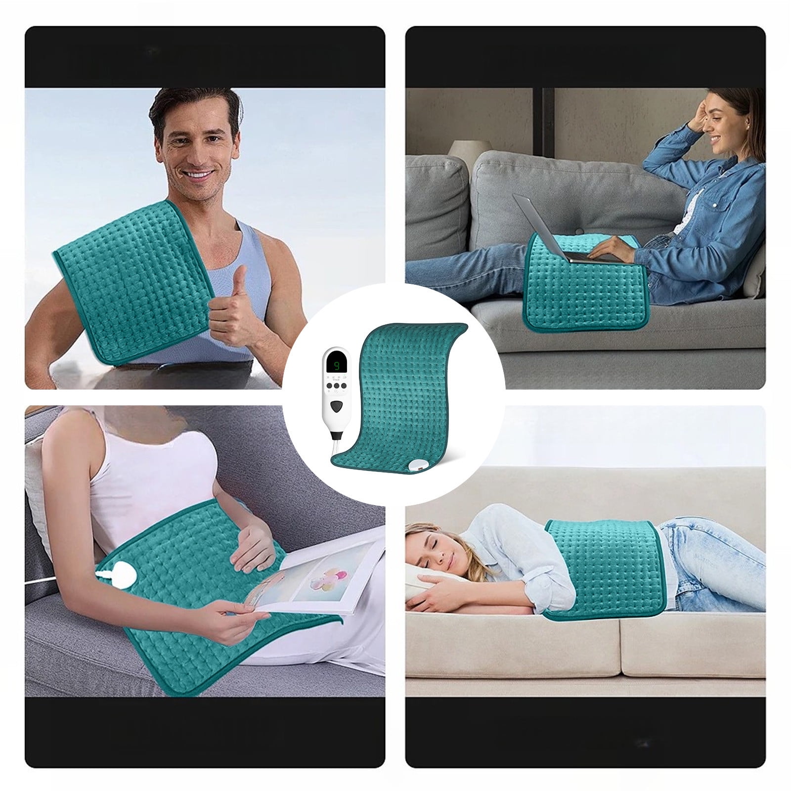Heating Pad for Back Pain Relief -Extra Large Electric Heating Pad for ...