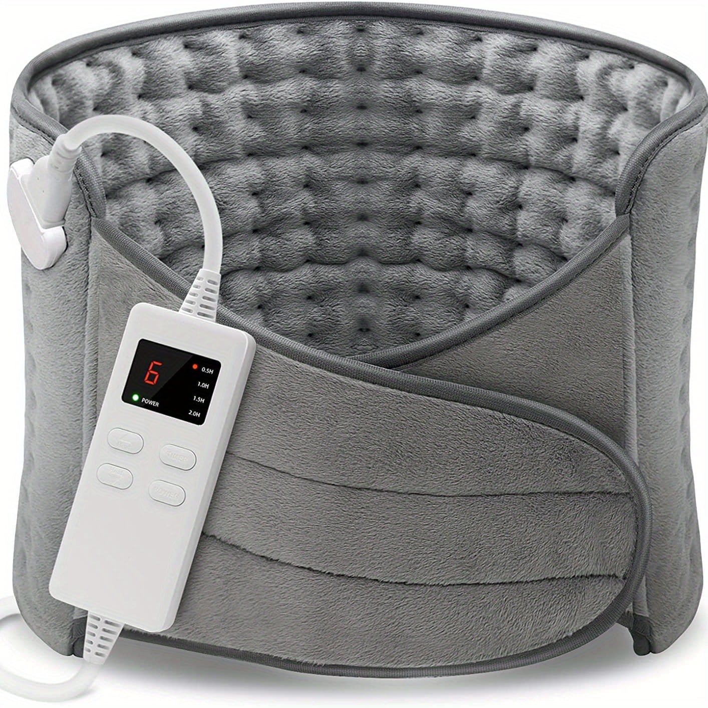 Heating Pad Electric Heating Pad Lumbar Heating Pad LED Display With 4 ...