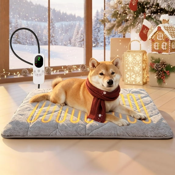 Heating Pad Heated Bed 9 Adjustable Temperature Pet Warming Mat with ...