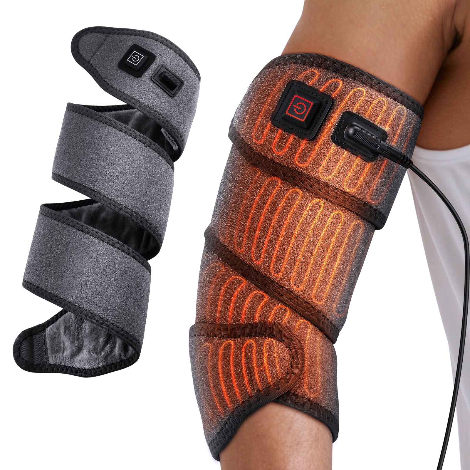 Heating Pad Wrap, Extra Long Heated Wrap Belt, Fast Heating Wrist Ankle ...