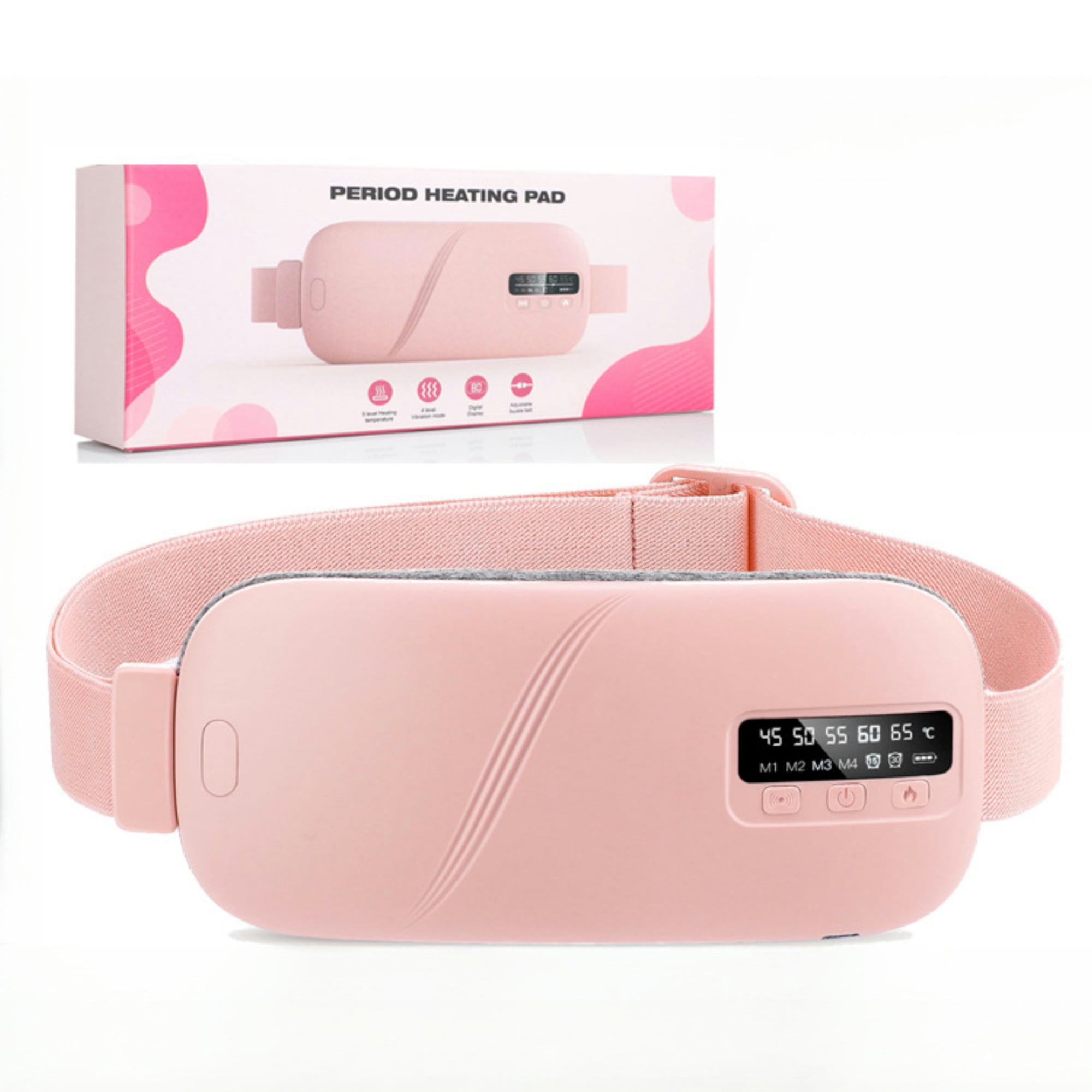 Heating Pad for Menstrual Cramps Relief, Portable Cordless Heating Pad ...