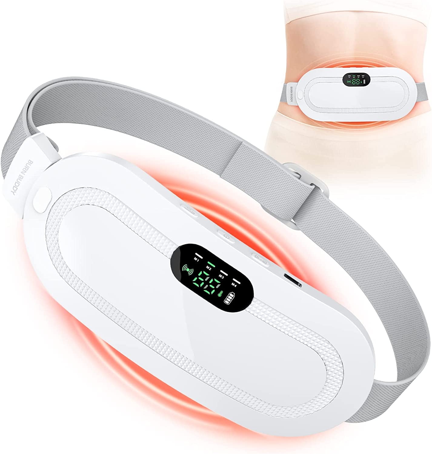 Heating Pad for Menstrual Cramps Relief, Portable Cordless Heating Pad ...