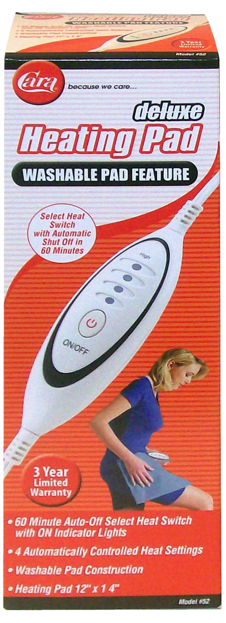 Heating Pad Moist/Dry Washable HSA/FSA Eligible - Walmart.com