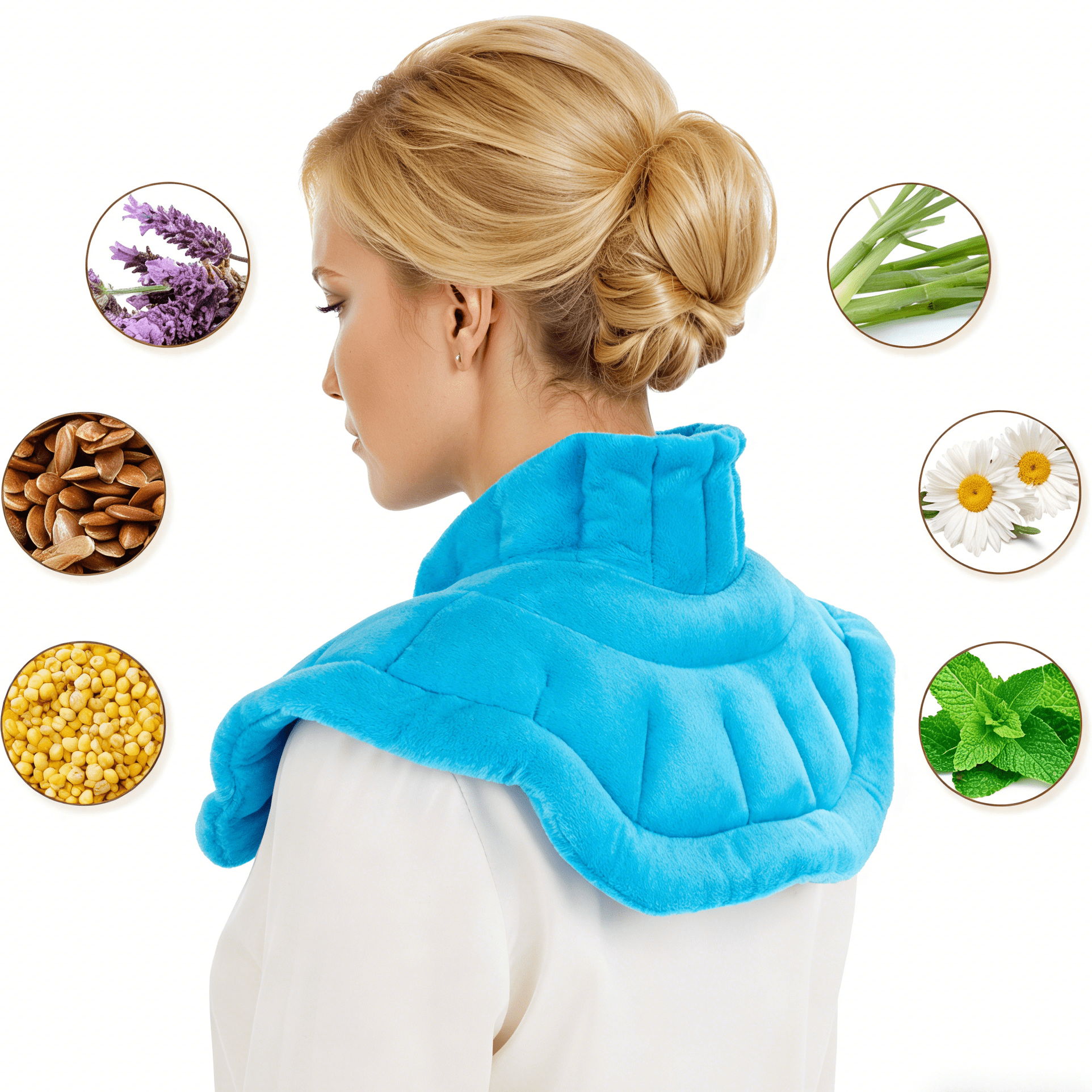 MaxKare Microwavable Heating Pad,Weighted Heating Pad,Neck & Hot Neck ...