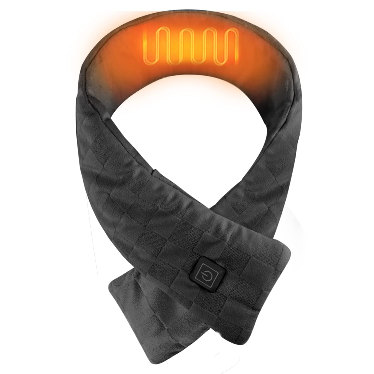 Heating Scarf, Rechargeable USB Men’s Women Winter Warm Heated Scarf 3 ...