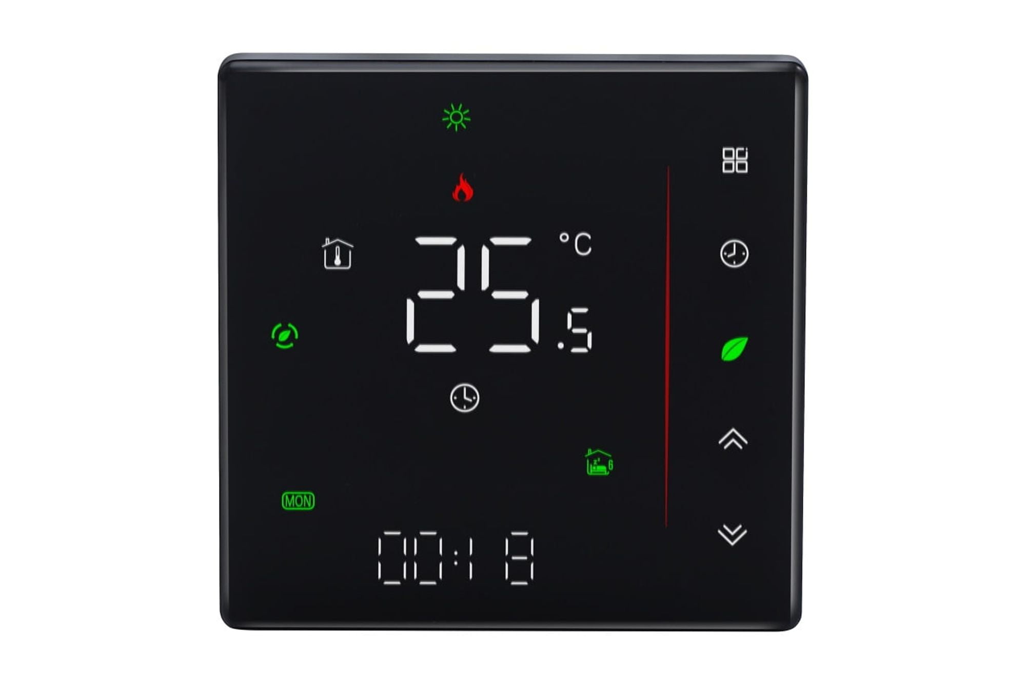 Heating Thermostat, Warm Floor Gas Boiler Digital Temperature ...