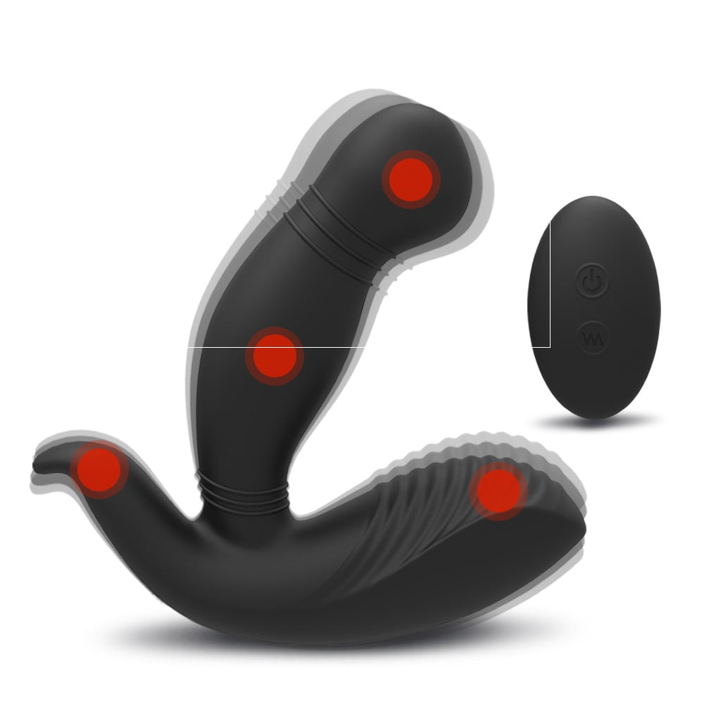 Heating Thrusting 9 Modes Vibration Prostate Stimulator Wireless Smooth