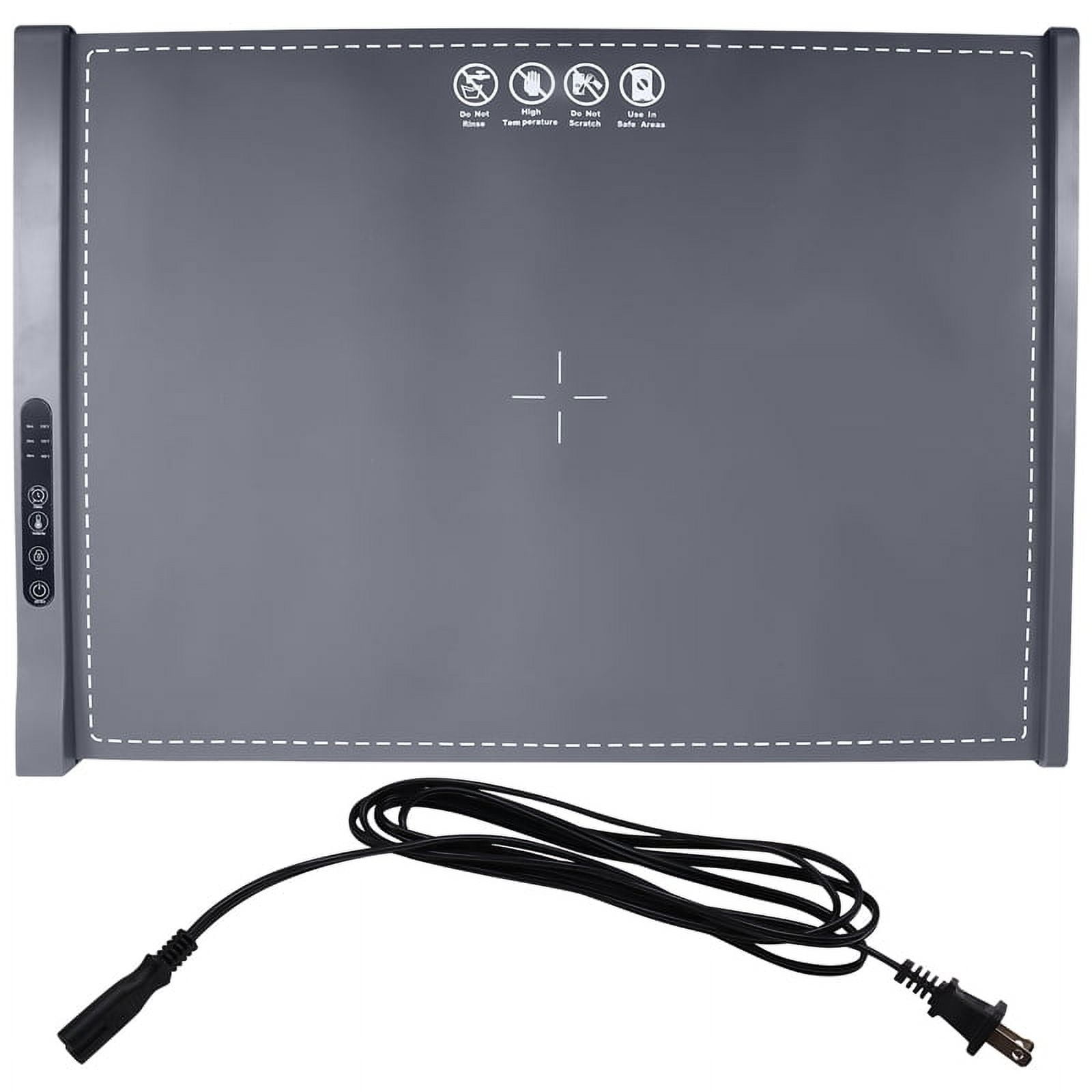 Heating Tray Home Silicone Warming Plate Foldable Food Table Heat ...