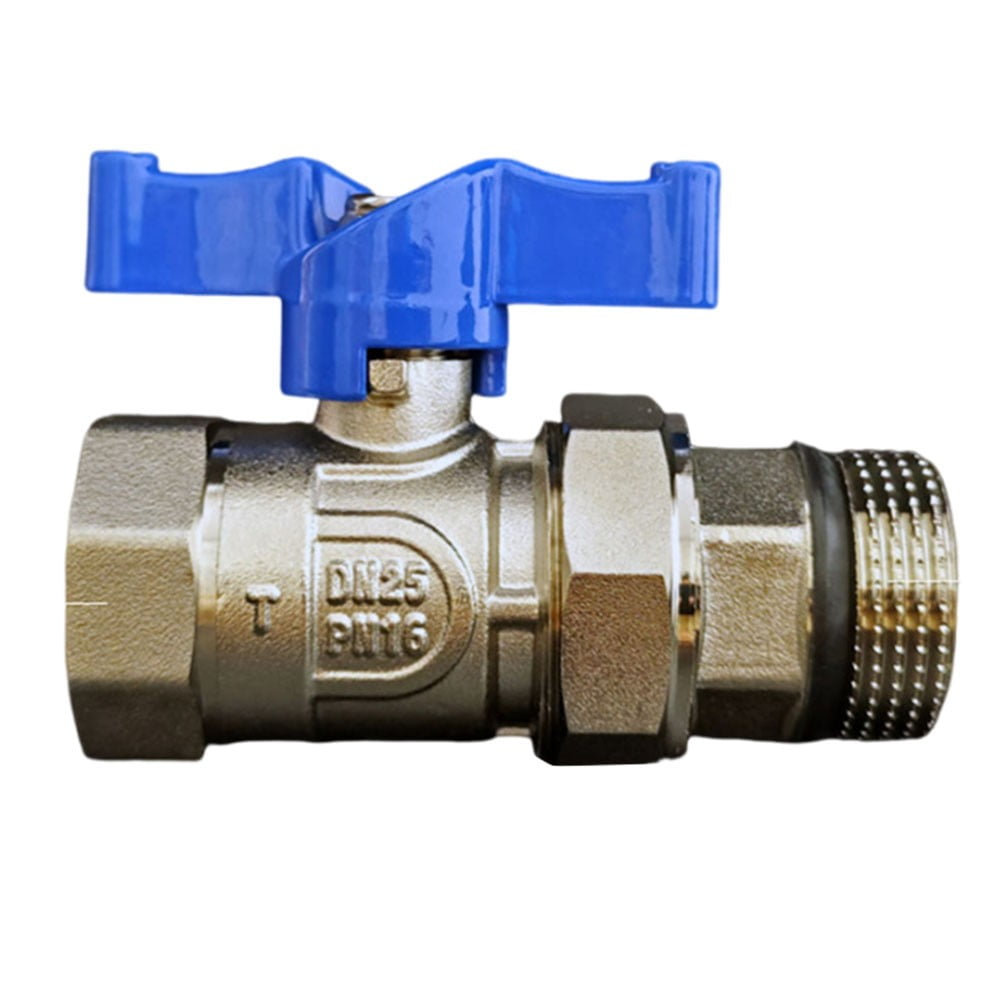 Heating Valve 4 Points 6 Point 1 Inch Heating Pipe Copper Valve Brass ...
