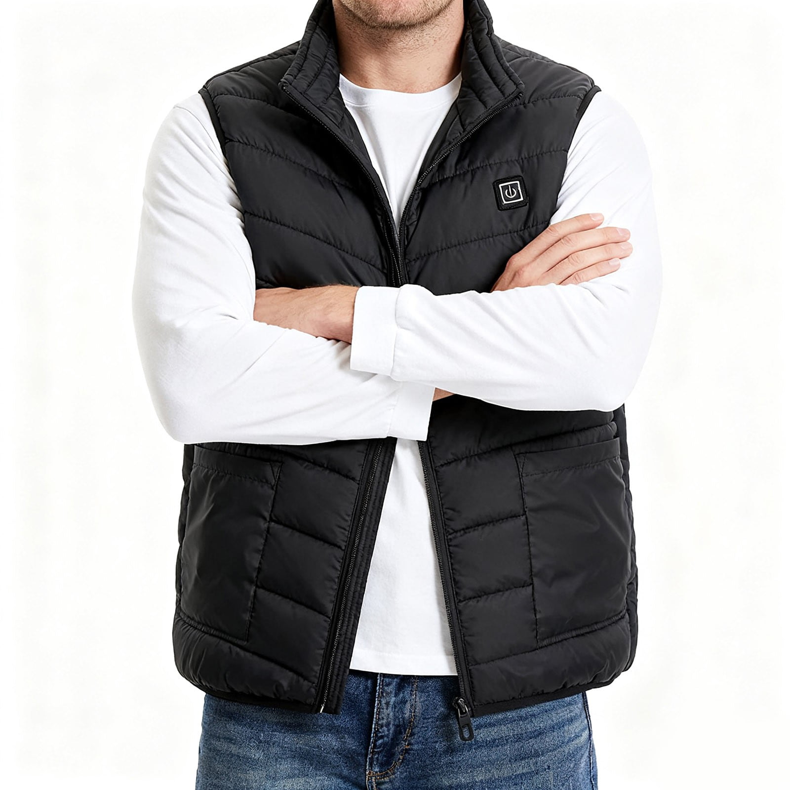 Heating Vest for Outdoor Adventure – Portable USB Heated Vest with Ten ...