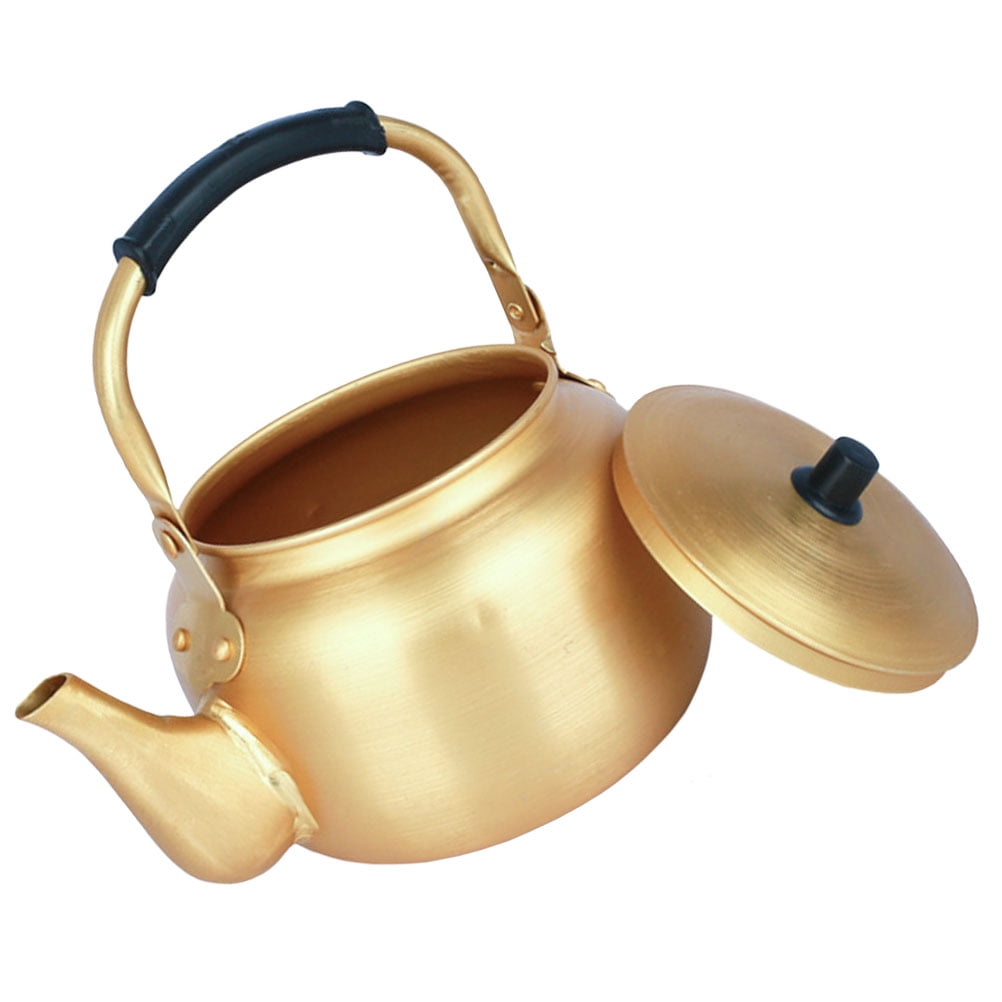 NIAIZEK Golden Round Water Pot for Tea Drinking, Ideal for Home ...
