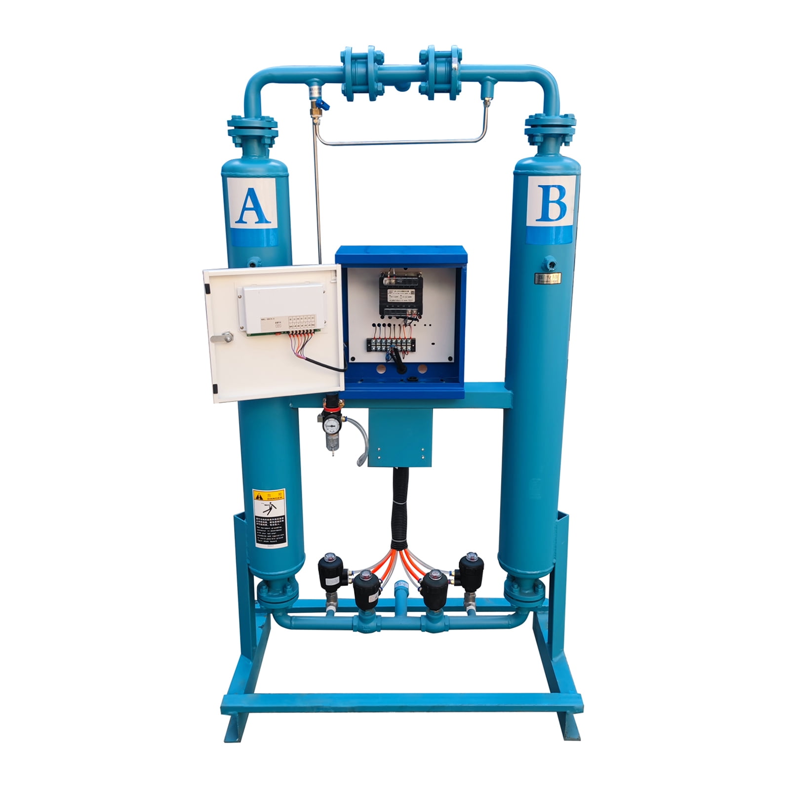 Heatless Adsorption Compressed Air Dryer Double Tower Dryer with 7.5 ...