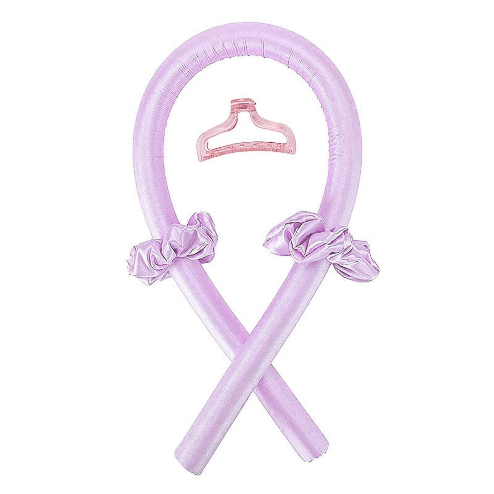 Heatless Curling Rod Headband No Heat Silk Ribbon Curling Rod Hair ...