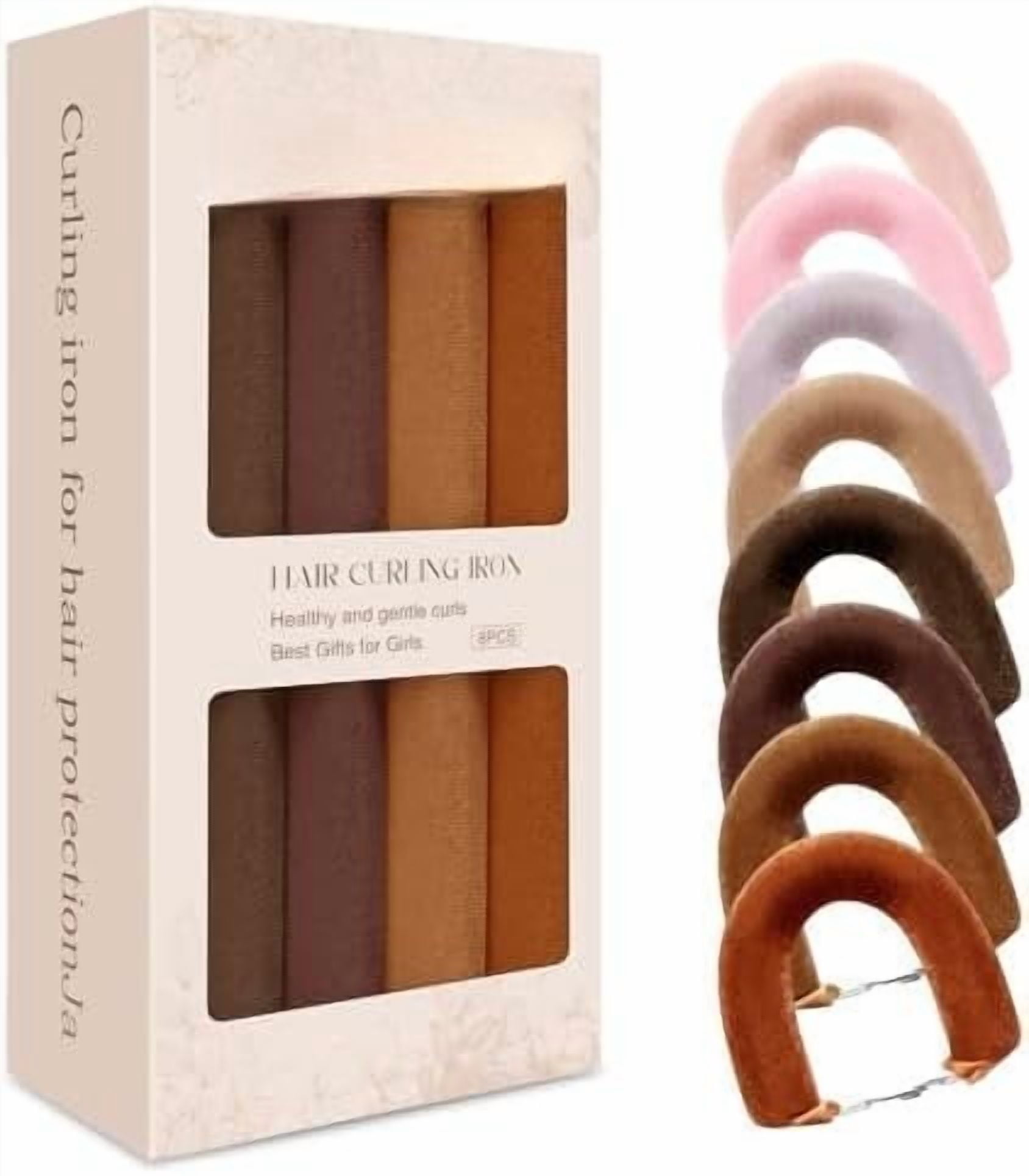Heatless Curling Rods for Overnight Curls - Soft Hair Rollers to Sleep ...