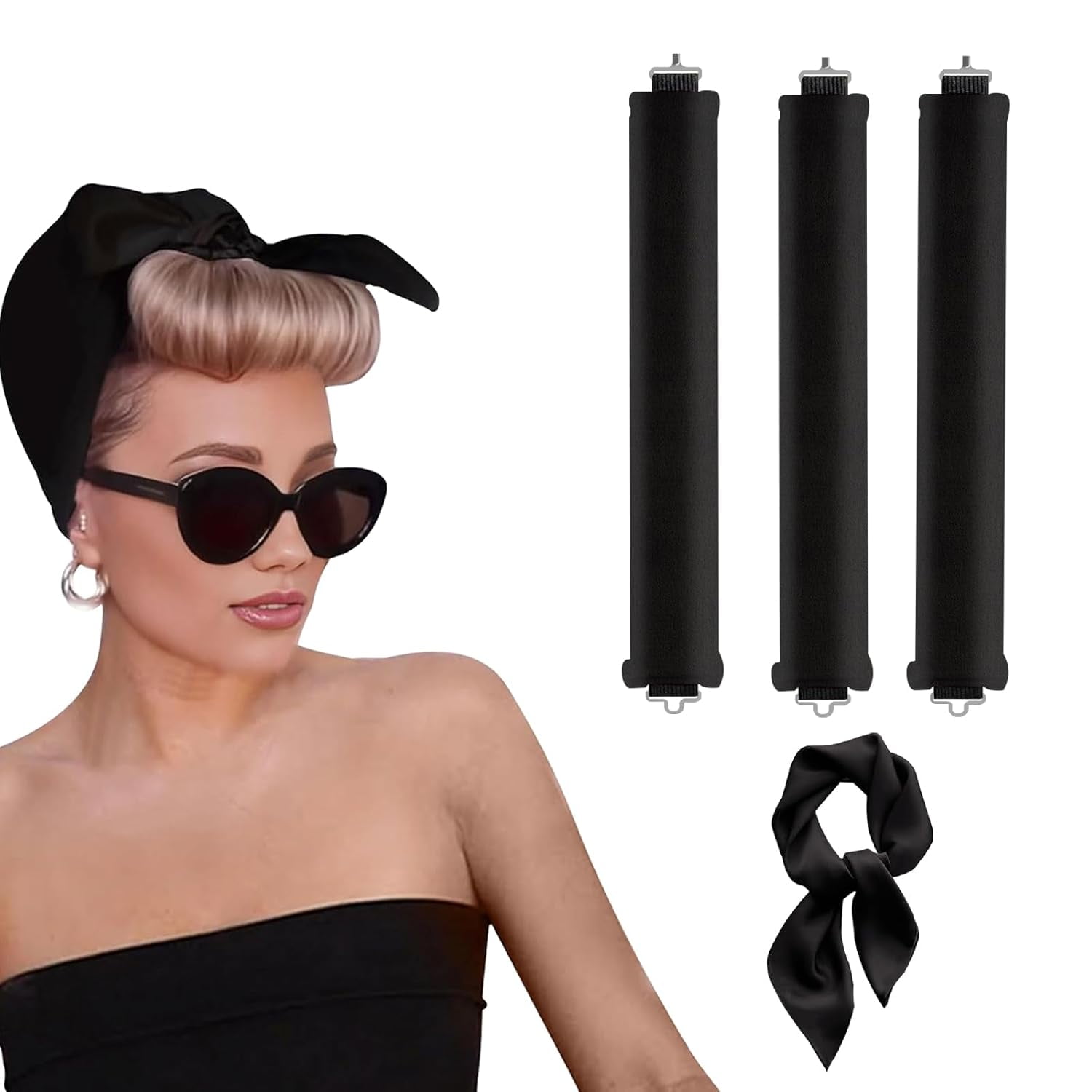 Heatless Curls Heatless Curler Hair Curlers To Sleep In Hair Roller ...