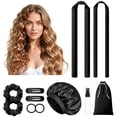 Heatless Curls Overnight, 2 Sizes of Soft for Women with Bonnet to ...