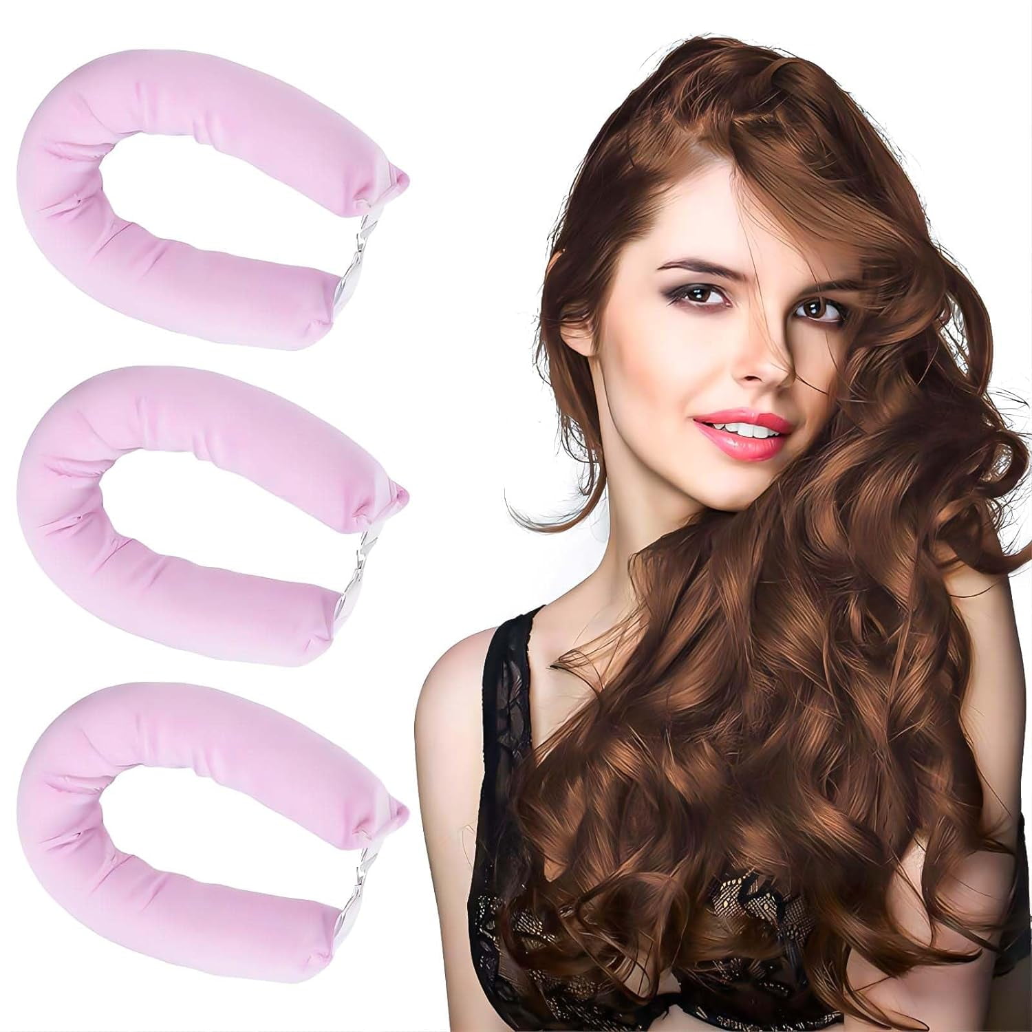 Heatless Hair Curler Heatless Curls Overnight Blowout Rods Headband For