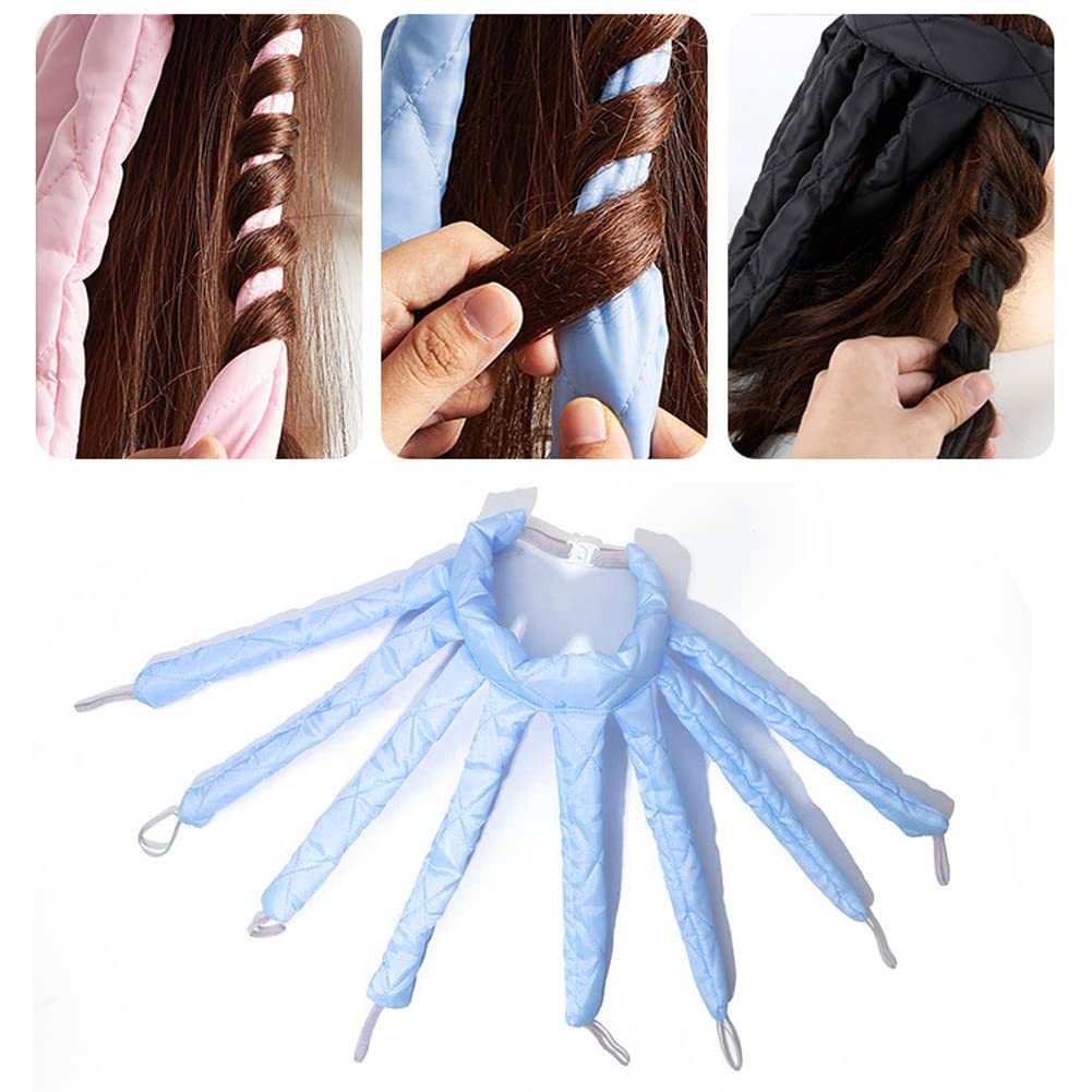 Heatless Hair Curler, New Upgraded Heatless Curling Rod Headband ...