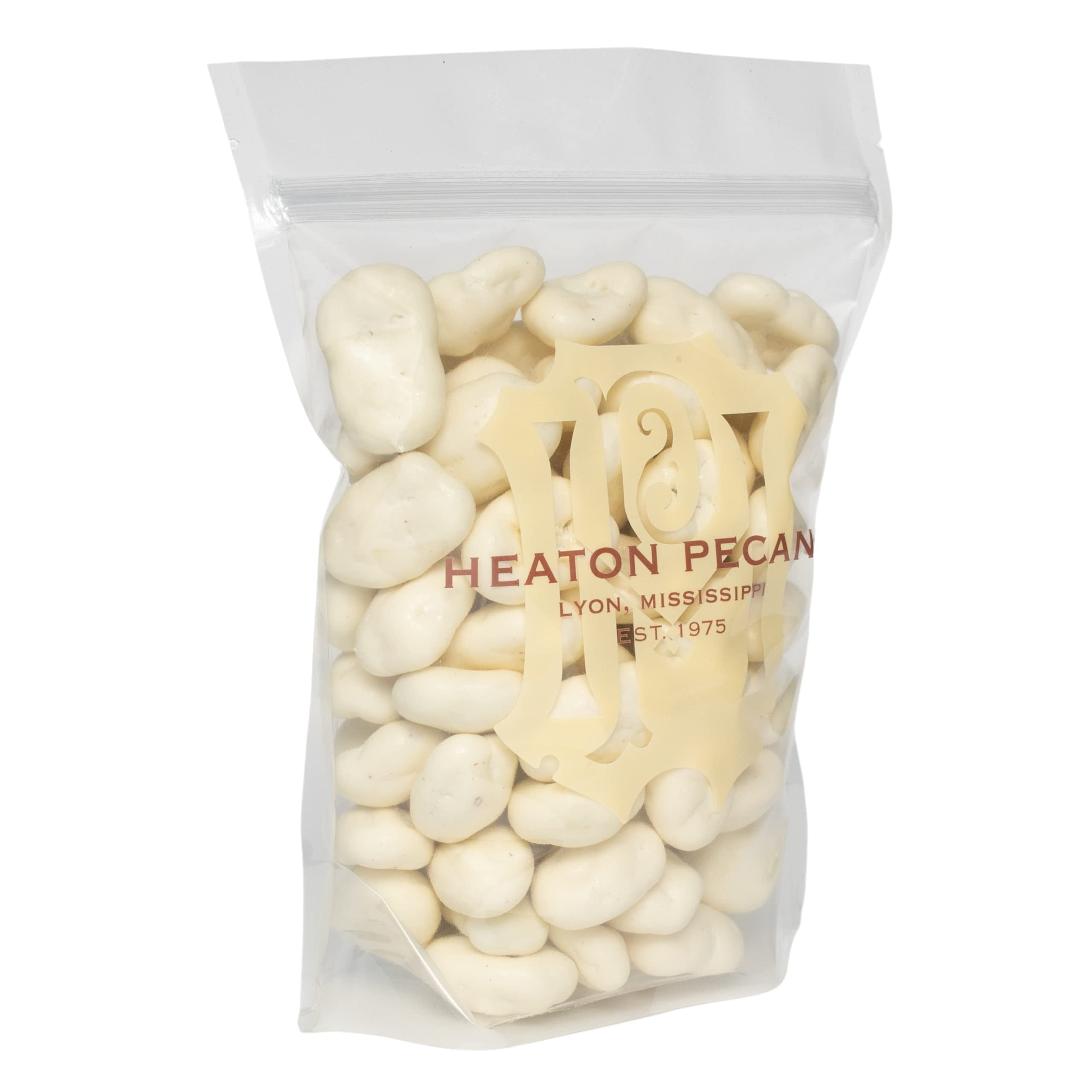 Heaton TMH1 Pecans White Chocolate Covered Pecan Halves, Candied Pecans ...