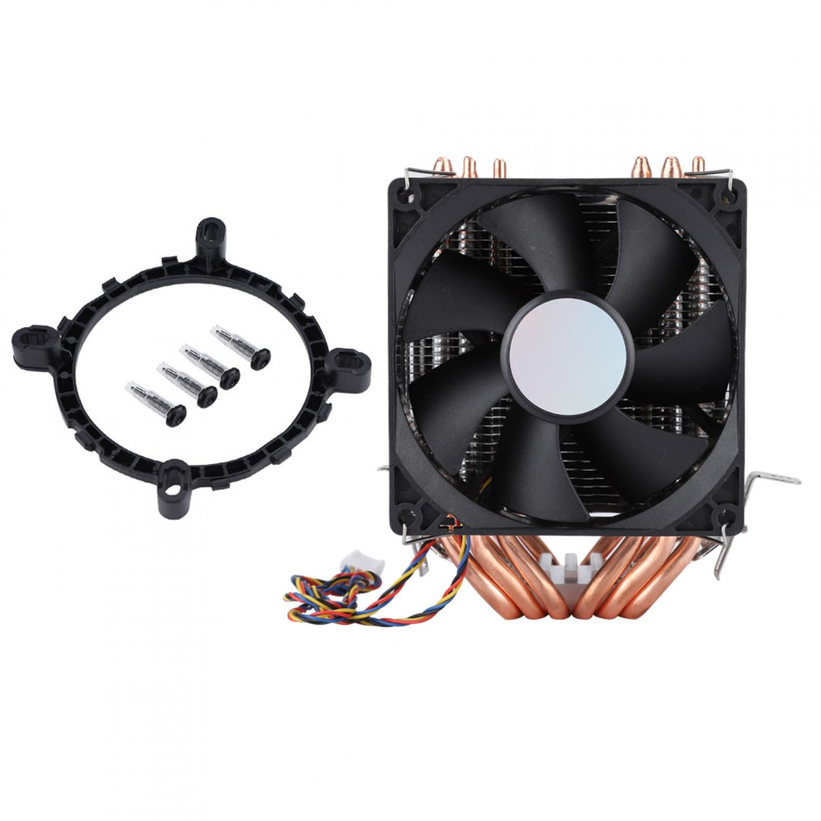 Heatpipe CPU Cooler - Quiet 4pin 6 Heatpipe CPU Cooler Dual-tower Air ...