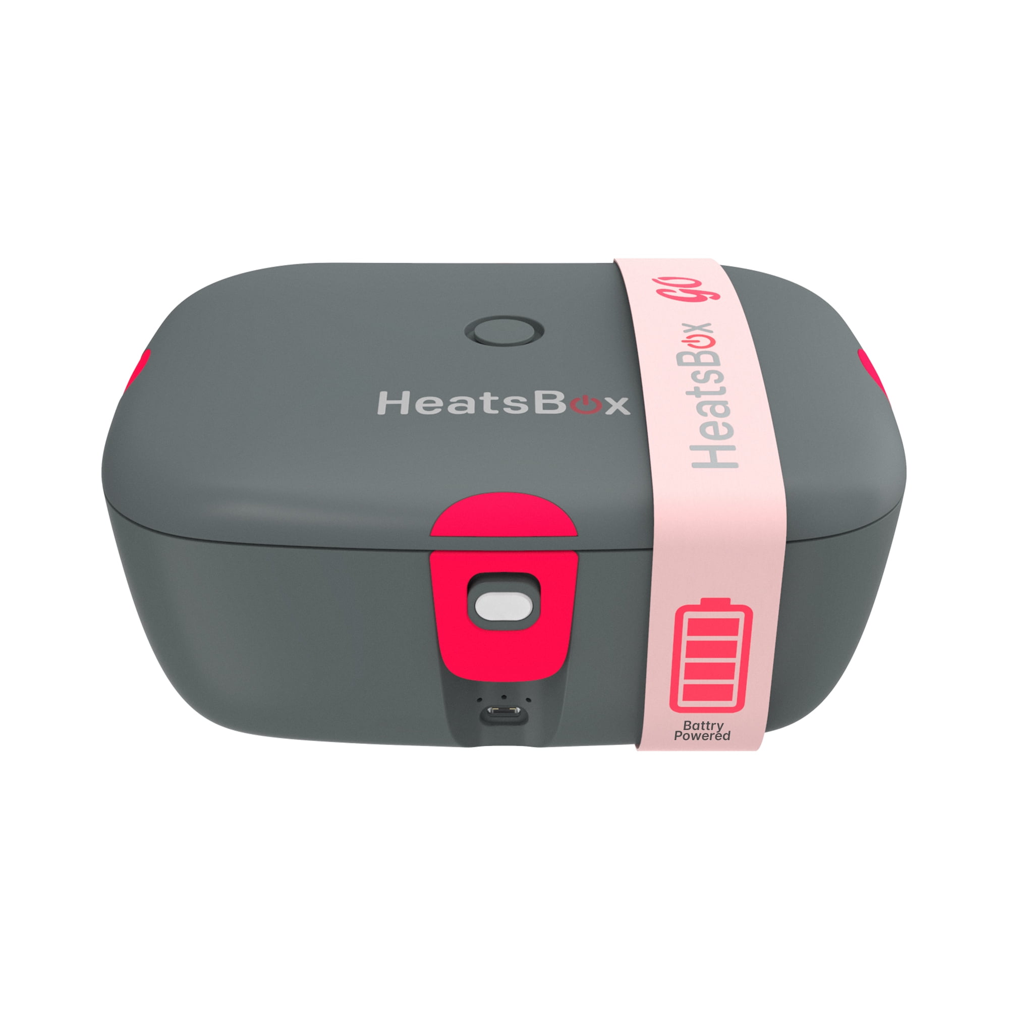 HeatsBox Go Electric LunchBox - Portable, Leakproof, Food Warmer, App Control, Reusable Inner ...