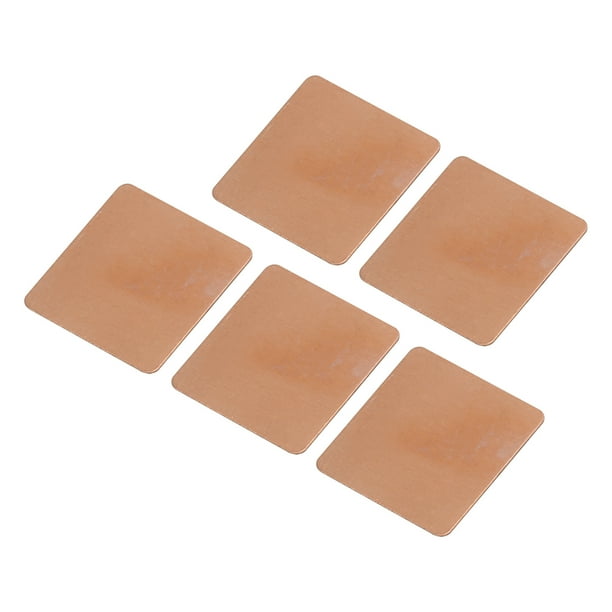 Heatsink Copper Sheet Shim 0.3mm Thickness 15 x 15mm Pad with Thermal ...