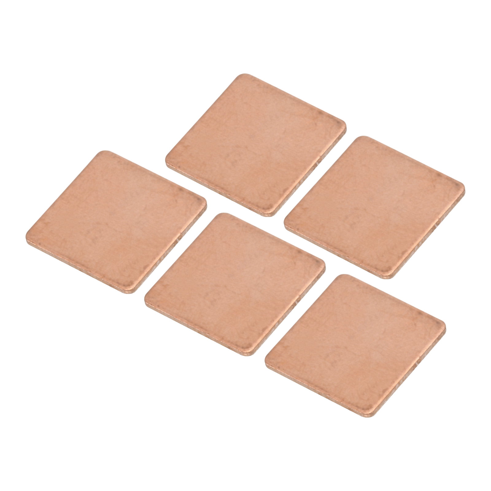 Heatsink Copper Sheet Shim 0.8mm Thickness 15 x 15mm Pad with Thermal ...