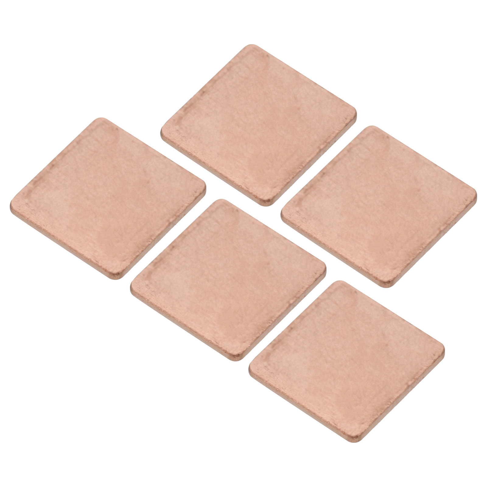 Heatsink Copper Sheet Shim 1.2mm Thickness 15 x 15mm Pad with Thermal ...