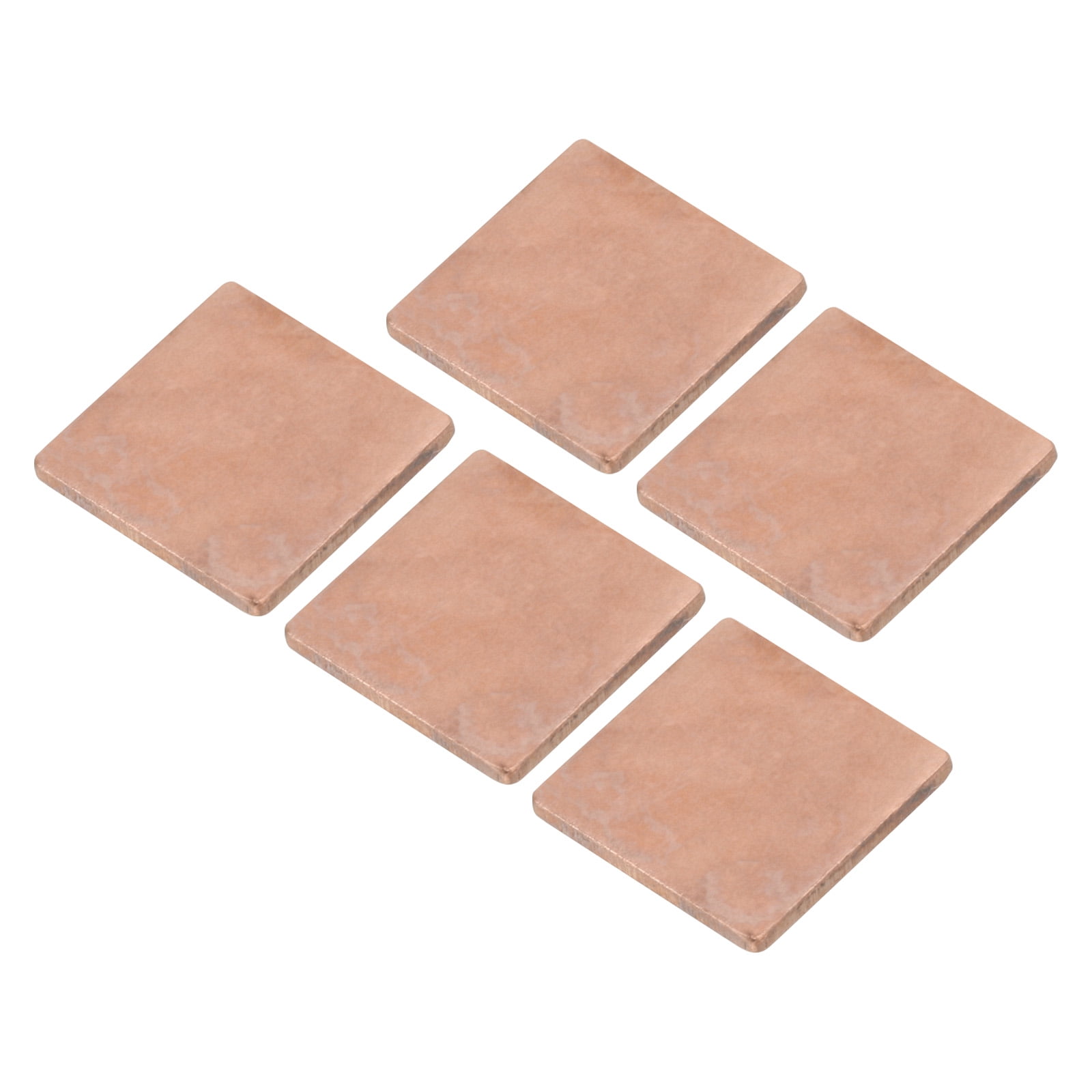Heatsink Copper Sheet Shim 1.5mm Thickness 15 x 15mm Pad with Thermal ...