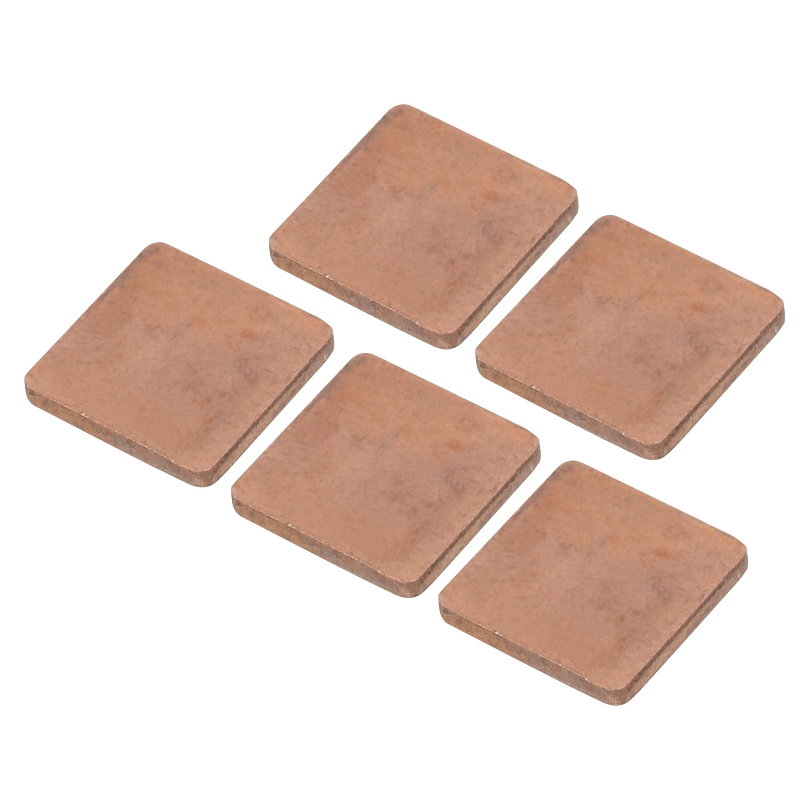 Heatsink Copper Sheet Shim 2mm Thickness 15 x 15mm Pad with Thermal ...
