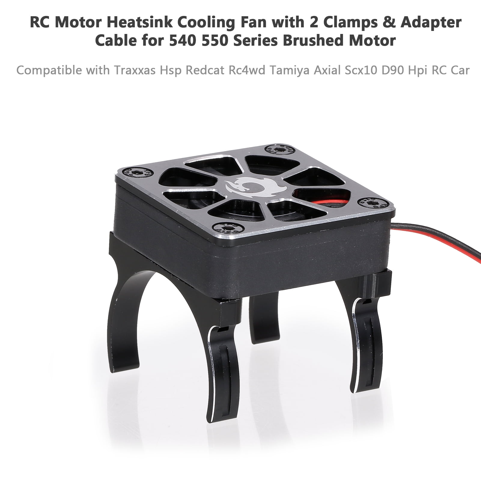 Heatsink,Series Brushed Motor Cable 540 550 Scx10 With Car With 2 ...