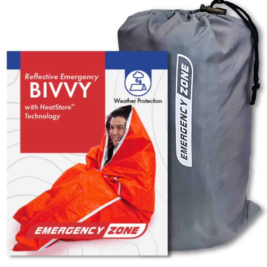 Heatstore Emergency Survival Sleeping Bag | Lightweight, Durable ...