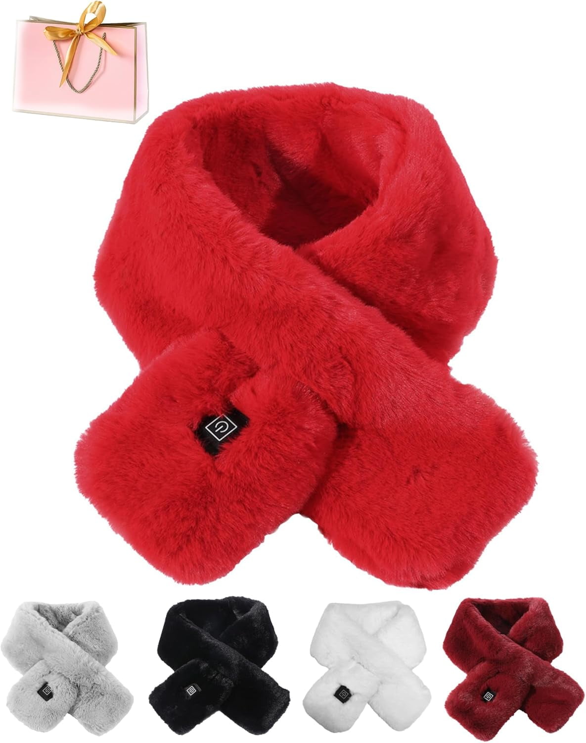 Heatwave Scarf, Rechargeable Heated Scarf with Overheat Protection ...