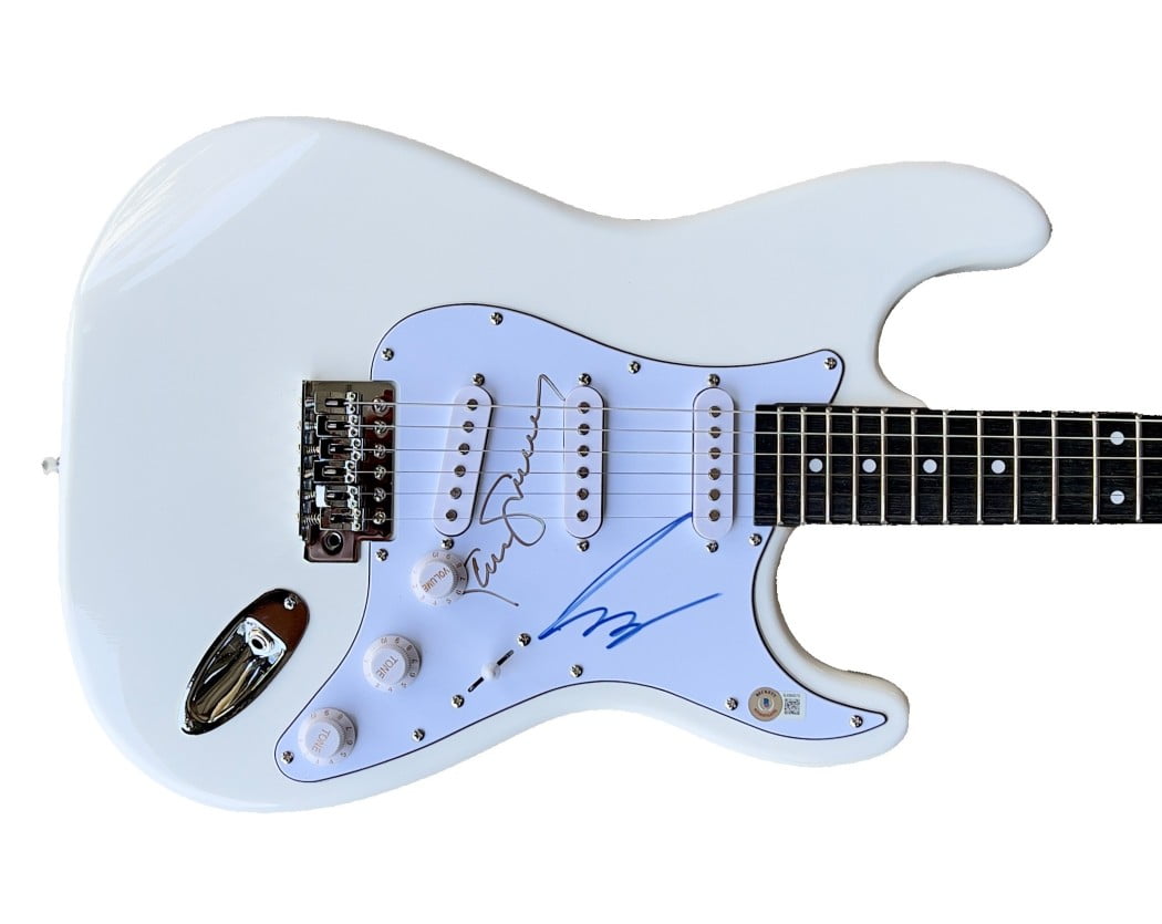 Heaven 17 Band Signed Electric Guitar Glenn Gregory Martyn Ware BAS ...
