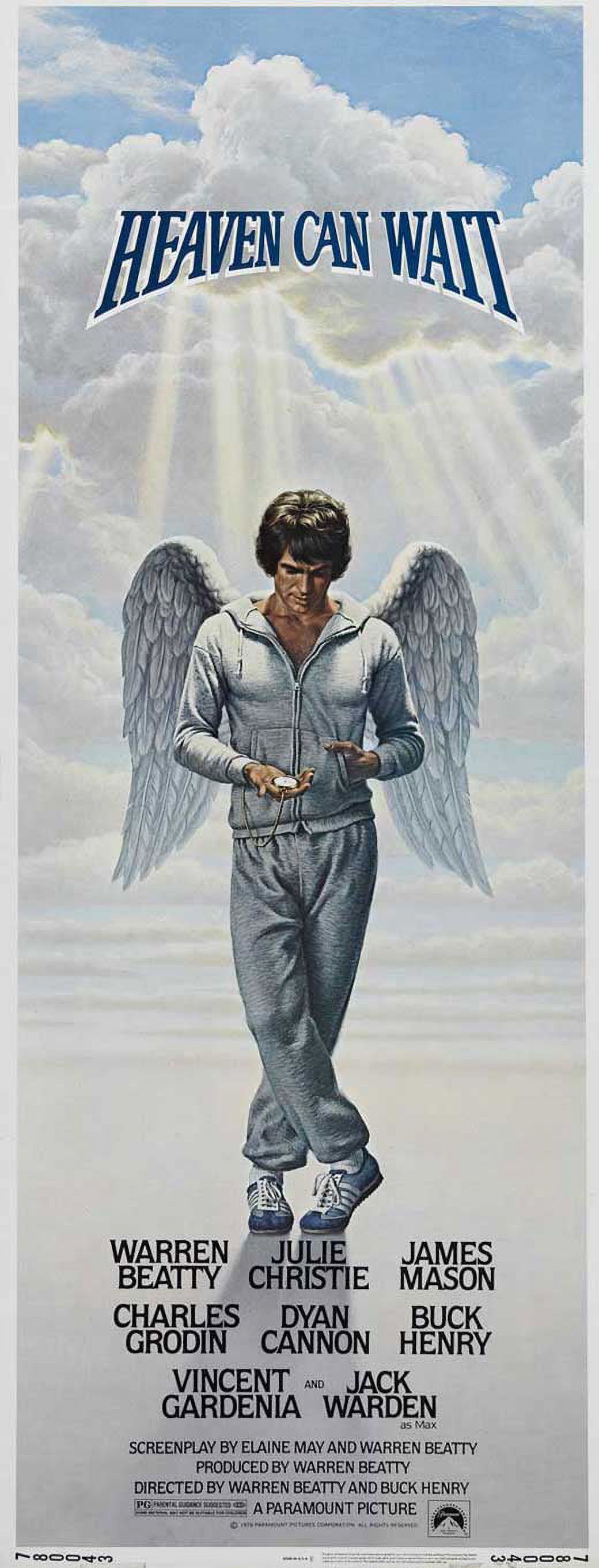 Heaven Can Wait - movie POSTER (Insert Style A) (14" x 36") (1978 ...
