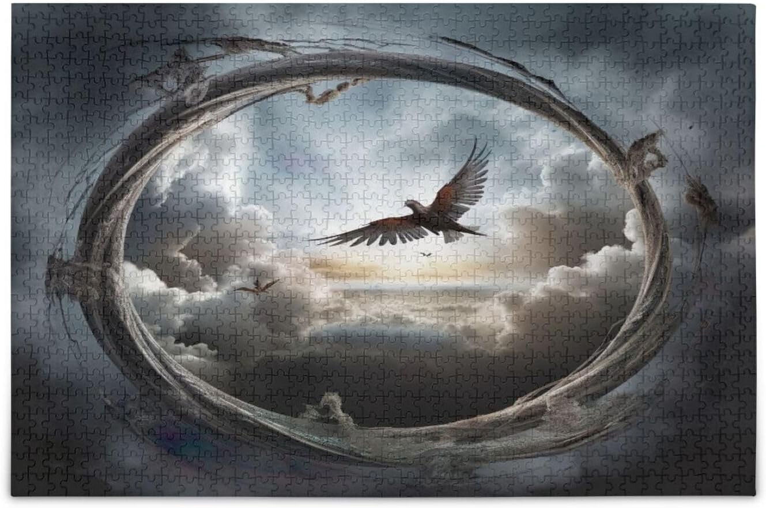 Heaven Cloud Bird Jigsaw Puzzles 500 PiecesPuzzles for Adults Family ...