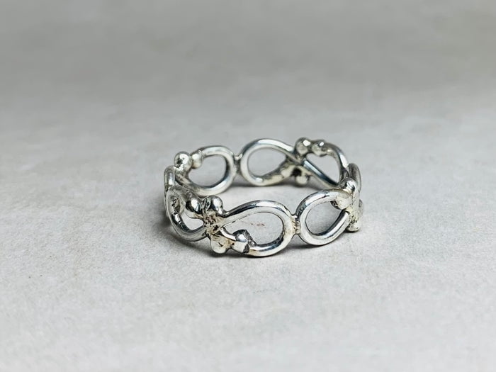 Heaven Crafts Infinity Design Ring Unique Design Gift For Women 925 ...