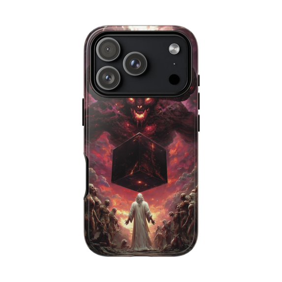 Heaven Dominion Divine Judgement Dramatic Fantasy Scene Phone Case with ...