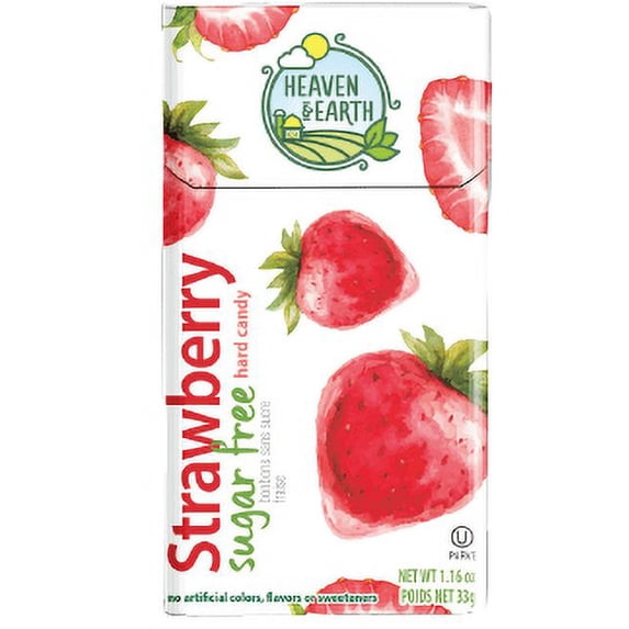 Heaven & Earth Kosher Sugar Free Hard Candy - Strawberry - 1.16 OZ ...
