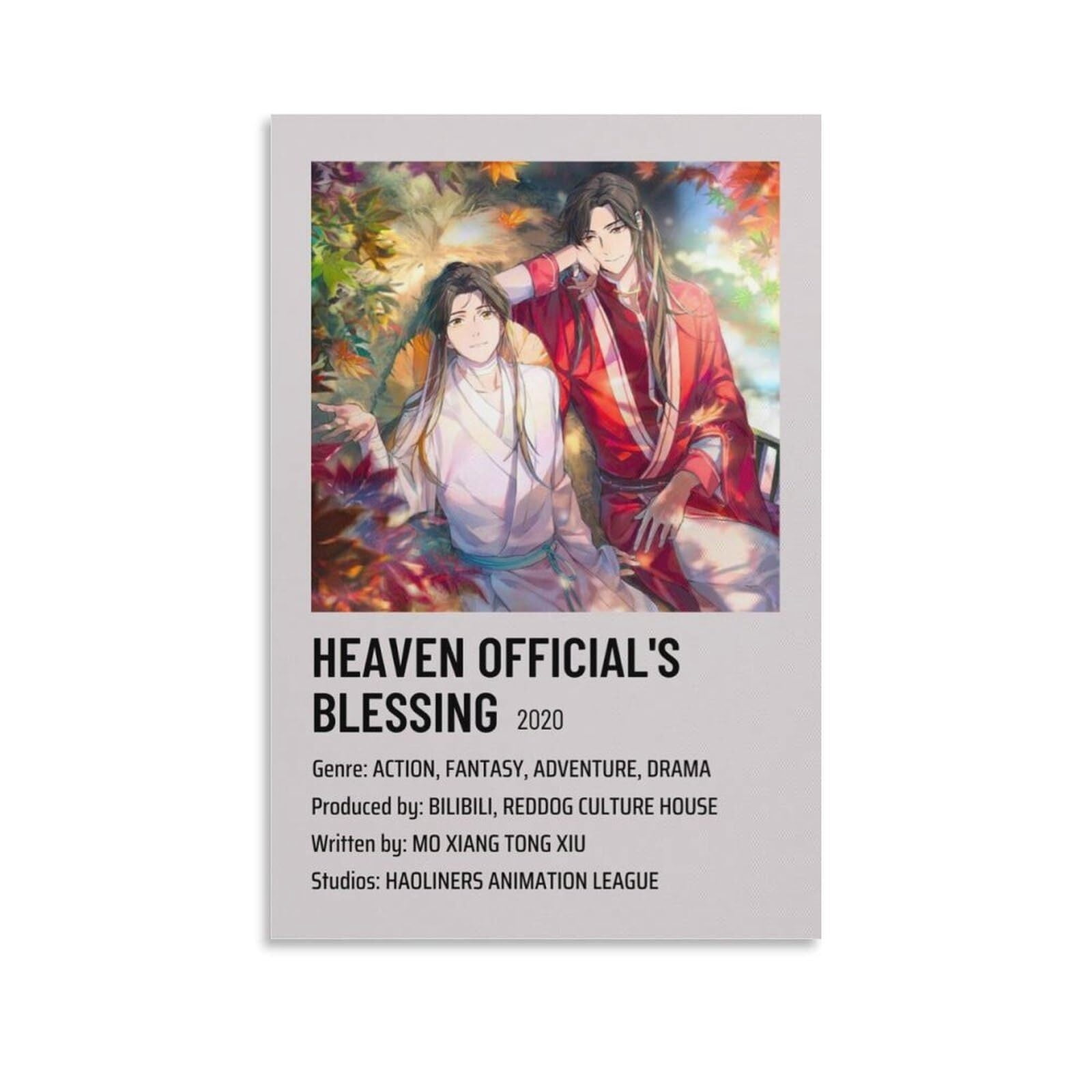 Heaven Official's Blessing Anime Poster 22 Canvas Painting Poster Wall ...