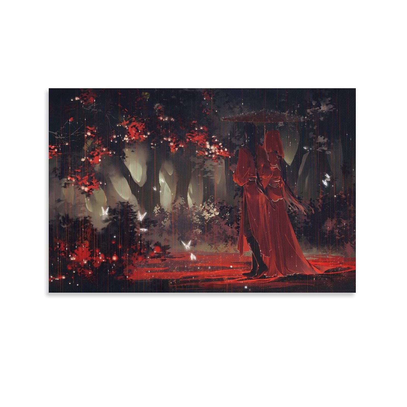 Heaven Official's Blessing Anime Poster (4) Painting On Canvas Wall Art ...