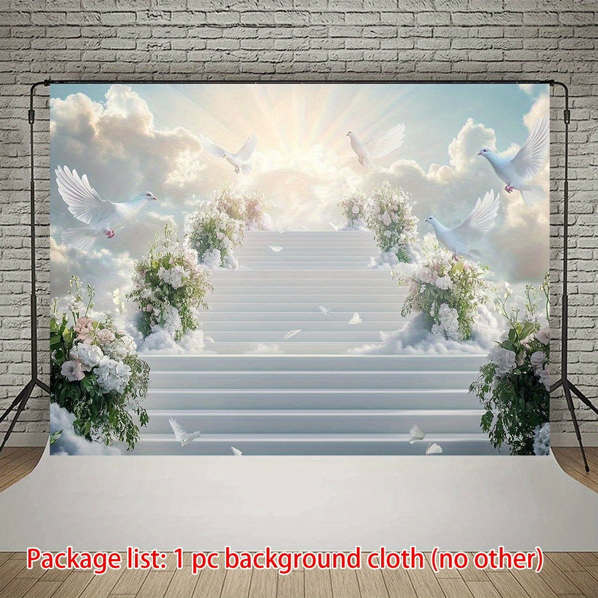 Heavenly Ascension Theme Backdrop Stairway to Heaven Photography ...