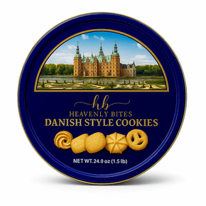 Danish Butter Cookies Blue Tin