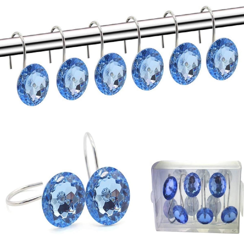 Heavenly Designs Watson Bathroom Accessories - Twelve Blue Acrylic ...