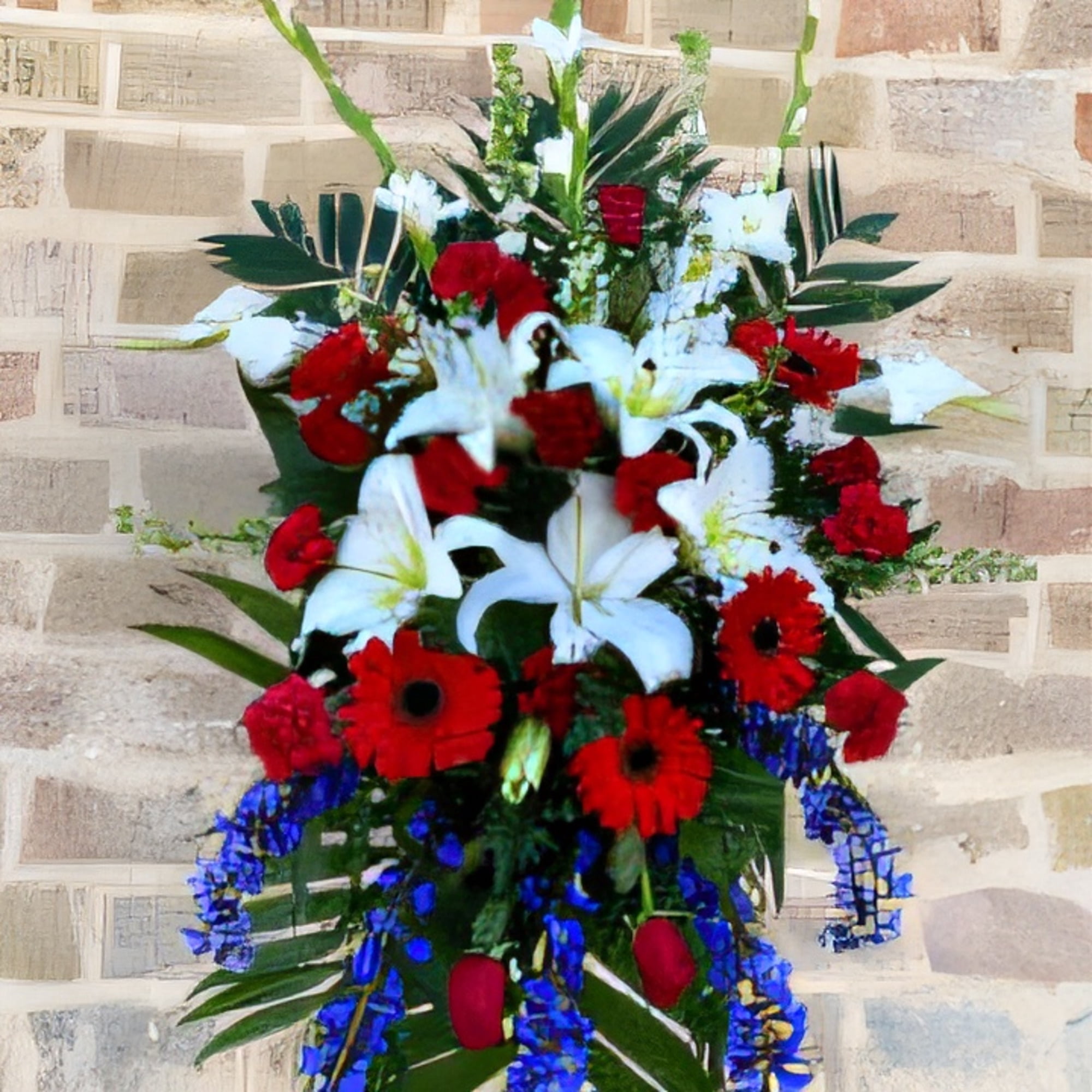 Heavenly Floral Designs American Soul Spray - Deluxe - Walmart.com